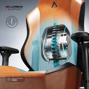 Vintage Brown Gaming Chair | Apex Series Chairs | Cybeart – Cybeart India