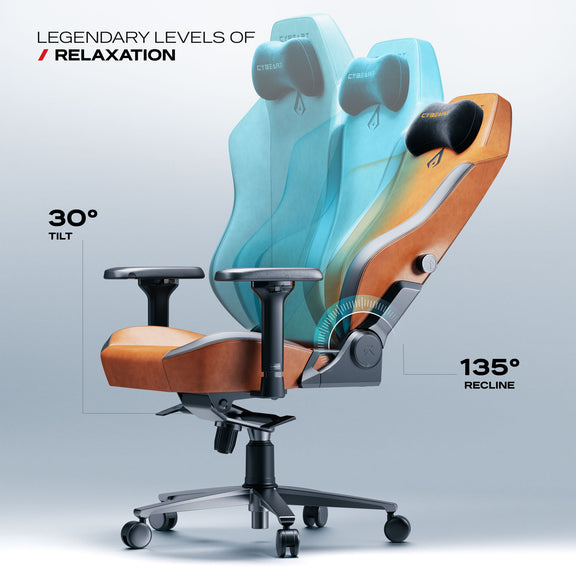 Vintage Brown Gaming Chair | Apex Series Chairs | Cybeart – Cybeart India