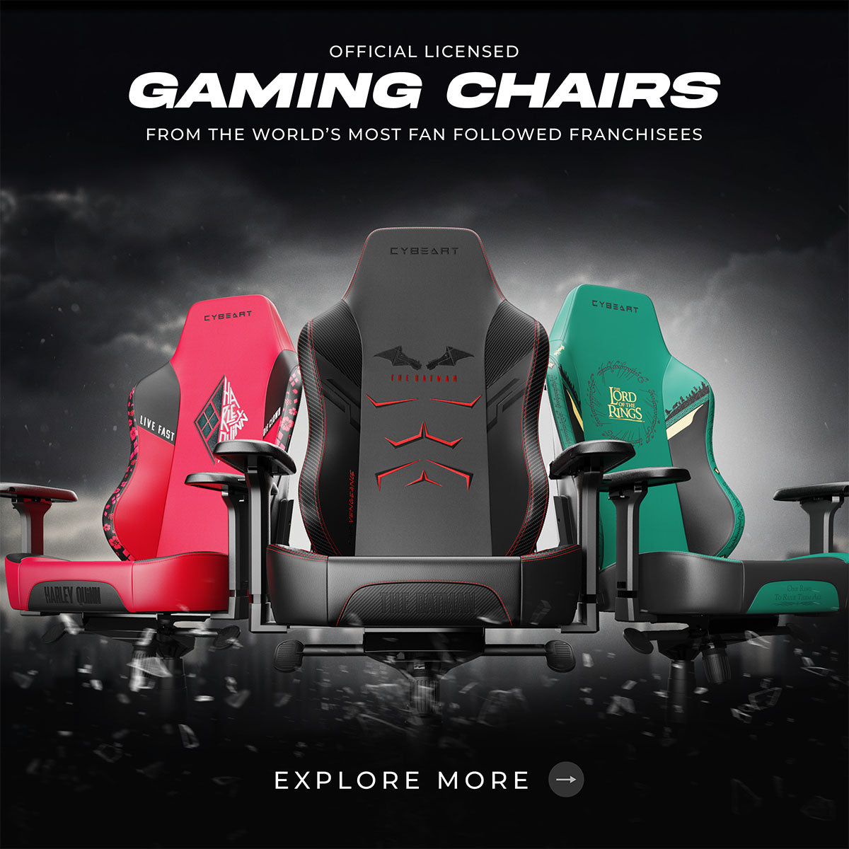 India's Best Luxury Gaming, Office Chairs and PC Accessories | Cybeart ...