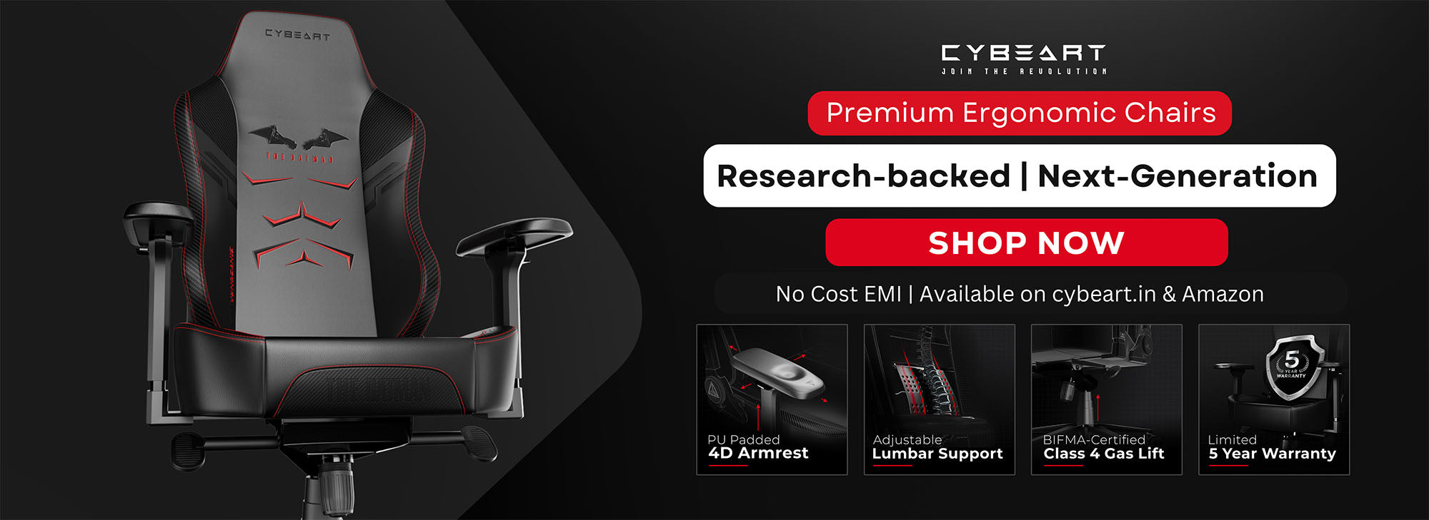 India's Best Luxury Gaming, Office Chairs and PC Accessories | Cybeart ...