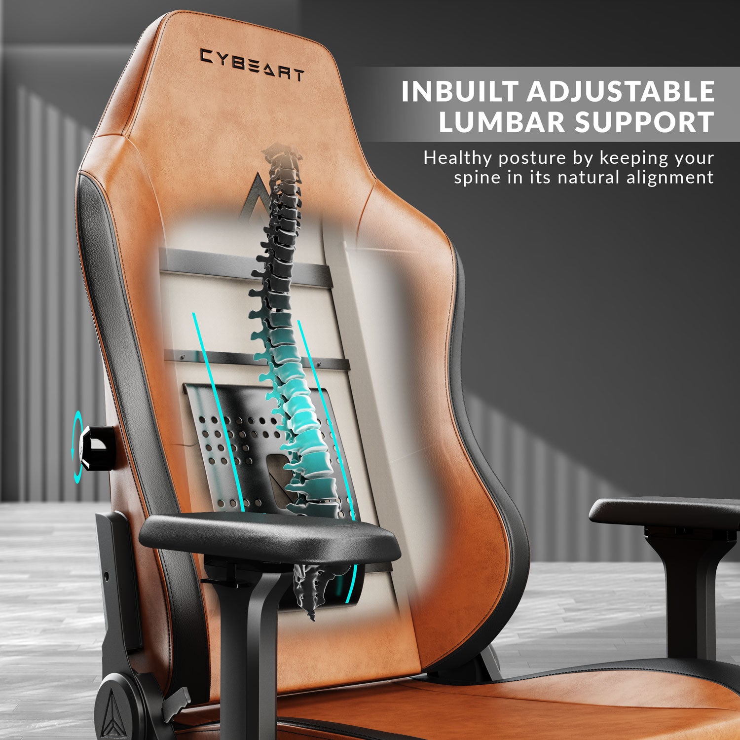 Vintage Brown Gaming Chair | Apex Series Chairs | Cybeart – Cybeart India